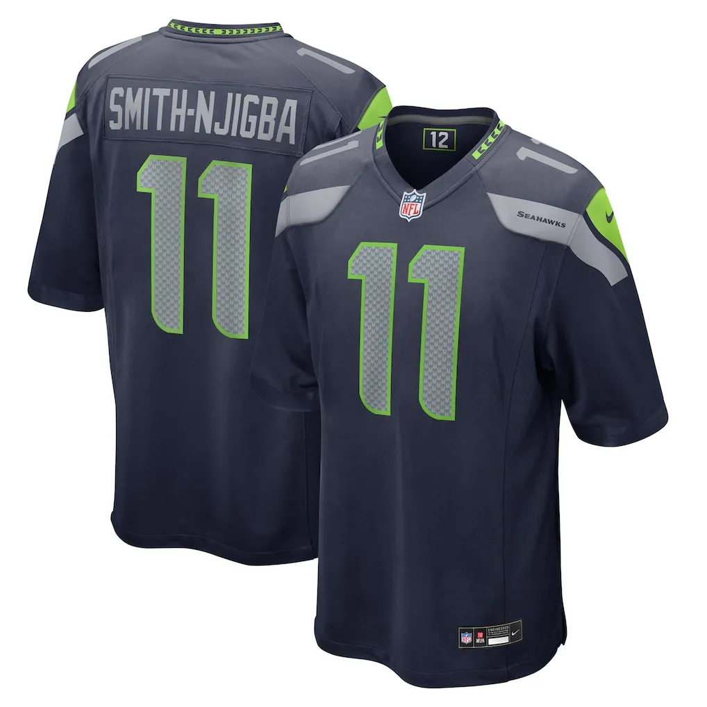 Jaxon Smith-Njigba Jersey S-3X 3XL 4X 4XL 5X 5XL Nike